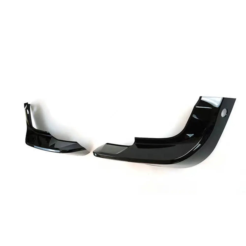 Gloss Black Front Bumper Spoiler Lip Chin Kit For Defender 90 110 2020 ...