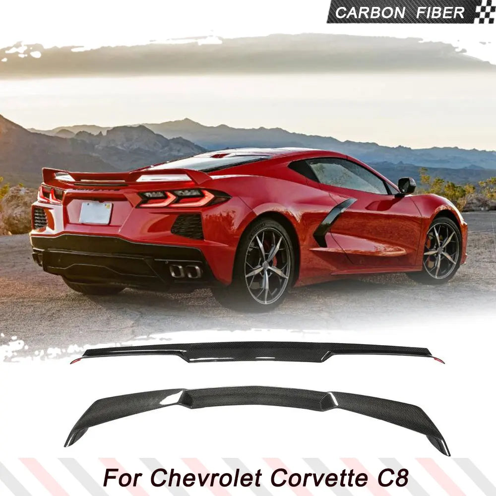 Car Rear Trunk Spoiler for Chevrolet Corvette C8 Stingray 2020 2021 Ca ...