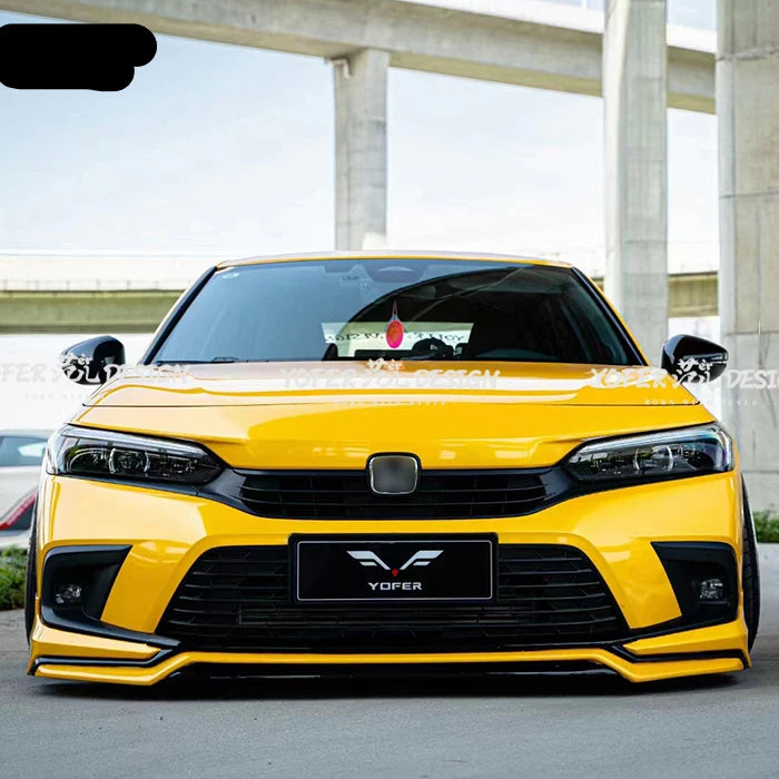 Yofer High Quality Auto Body Kit Car Front Bumper Lip splitter diffuse ...