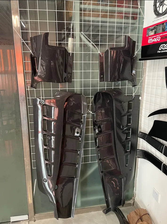 For Ferrari 430 Engine Bay F430 Engine Bay F430 Engine Bay Carbon Fibe ...