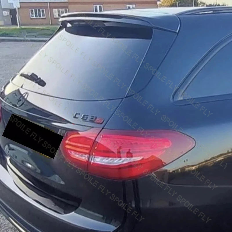 Car Rear Roof Wing For Mercedes-Benz C Class W205 Estate C180 C200 C26 ...