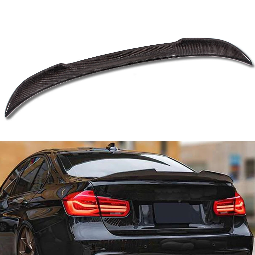 Carbon Fiber Ducktail Trunk Spoiler Carbon Fiber Car Rear Spoiler Wing ...