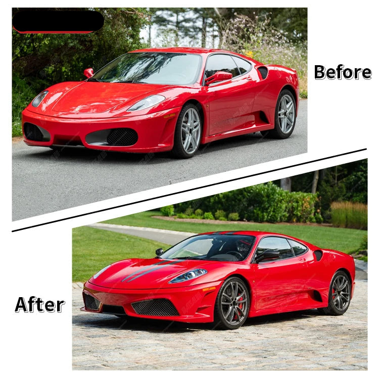 Super Car Auto Accessories Car Bumpers for Ferrari F430 To SC Track Ve ...