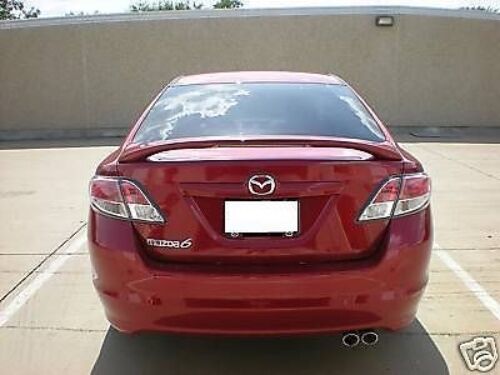 PAINTED SPOILER IN COLOR 36Y for MAZDA 6 SEDAN 2009-2013 LIGHTED WING ...