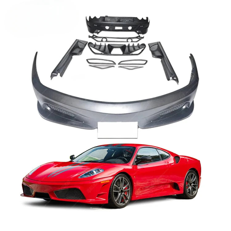 Super Car Auto Accessories Car Bumpers for Ferrari F430 To SC Track Ve ...