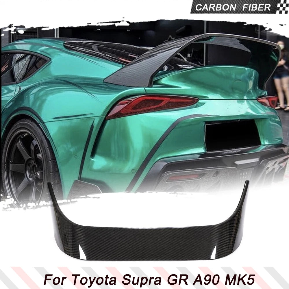 Carbon Fiber Car Rear Racing Spoiler Wing Trunk Lip for Toyota Supra G ...