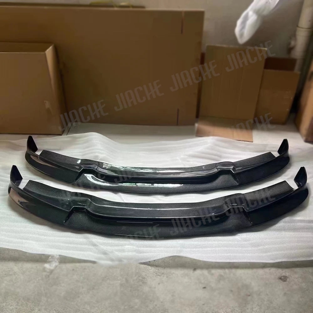 Carbon Fiber Front Bumper Chin Protector Spoiler Lip for BMW X6 F16 Sp ...