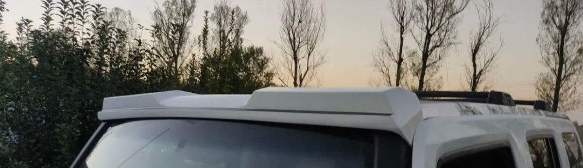Fiberglass Visor (Spoiler) on the Roof For Hummer H3 H3T – Limbotics ...