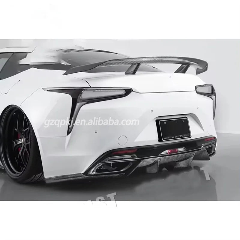 Carbon Fiber Rear Trunk Wing For Lexus LC500 LC500h Bodykit Tail Wing ...