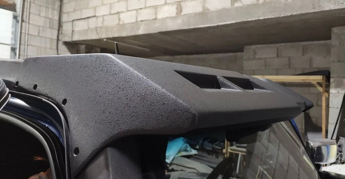 Fiberglass Visor (Spoiler) on the Roof For Hummer H3 – Limbotics ...