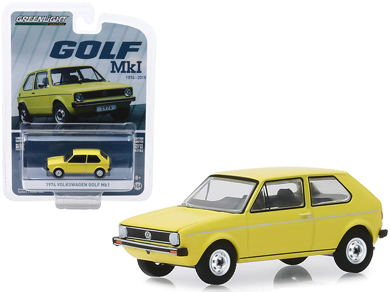 1974 Volkswagen Golf Mk1 Yellow \"Volkswagen Golf 45th Anniversary ...