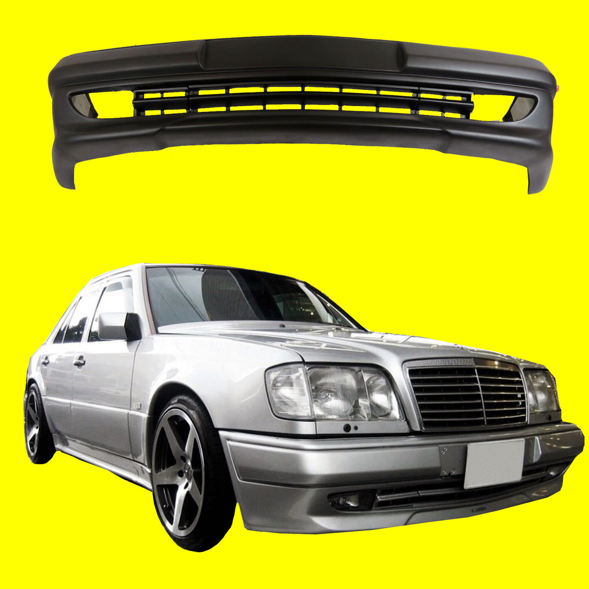 MERCEDES-BENZ class W124 AMG 3 Style front bumper spoiler – Limbotics ...
