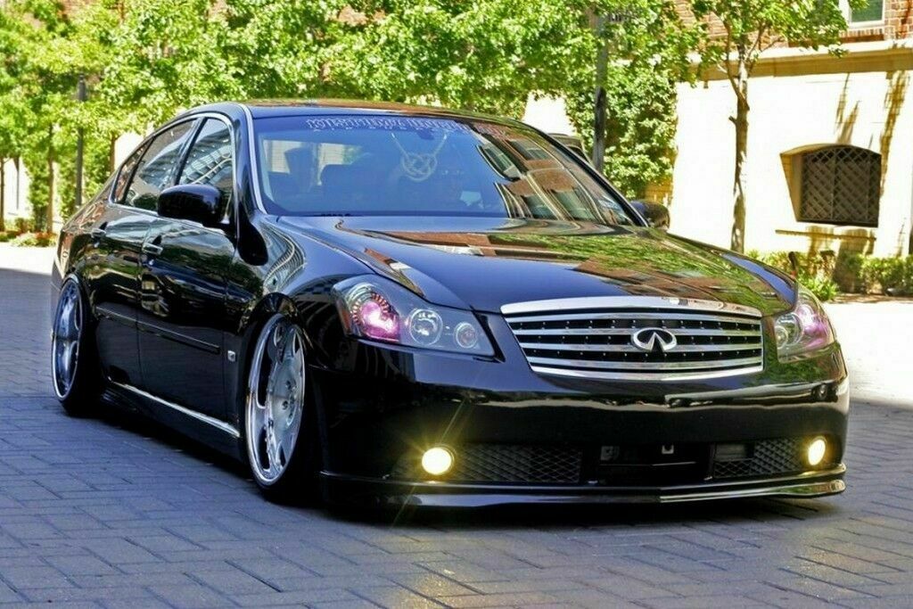 Fiberglass FRP Front lip for Infinity M45/M35 (Nissan Fuga Y50 ...