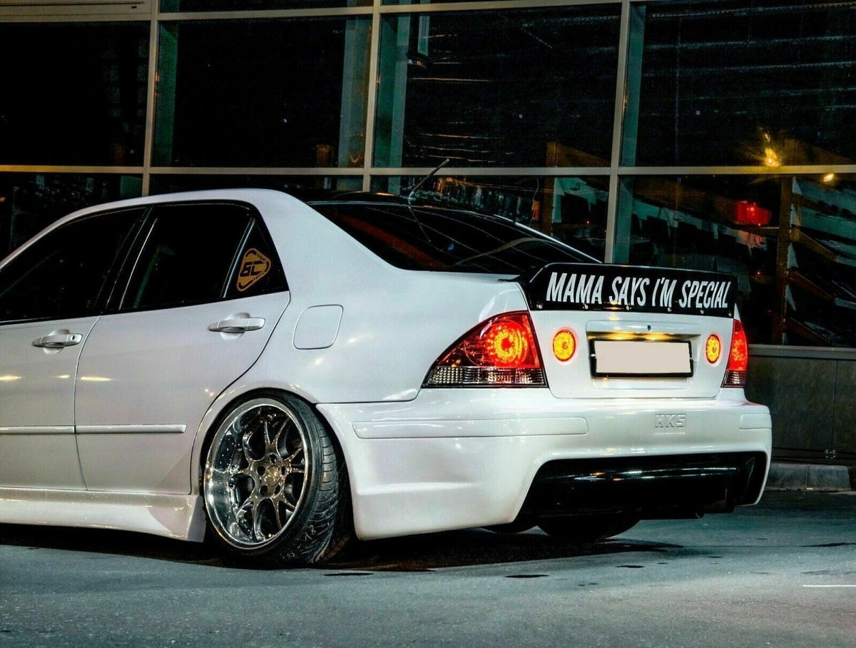 Lexus IS300 ducktail IS200 Altezza rear boot trunk spoiler lip wing JD ...