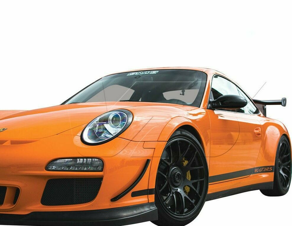 Fiberglass FRP GT3 RS Cup Fender Flare (Front) For Porsche 911 997 200 ...