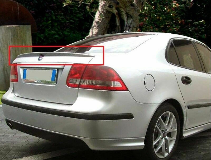 SAAB 9-3 93 2002-2007 AERO LOOK REAR BOOT / TRUNK SPOILER LIP NEW ...