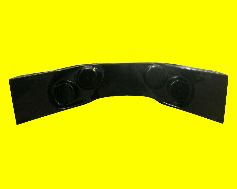 BLACK FIBERGLASS GAUGE DASH PANEL RACECAR INTERIOR IMCA USRA USMTS ...
