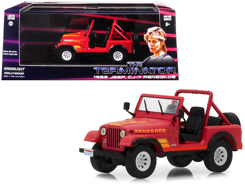 1983 Jeep CJ-7 Renegade Red (Sarah Connor’s) \"The Terminator\" (1984 ...