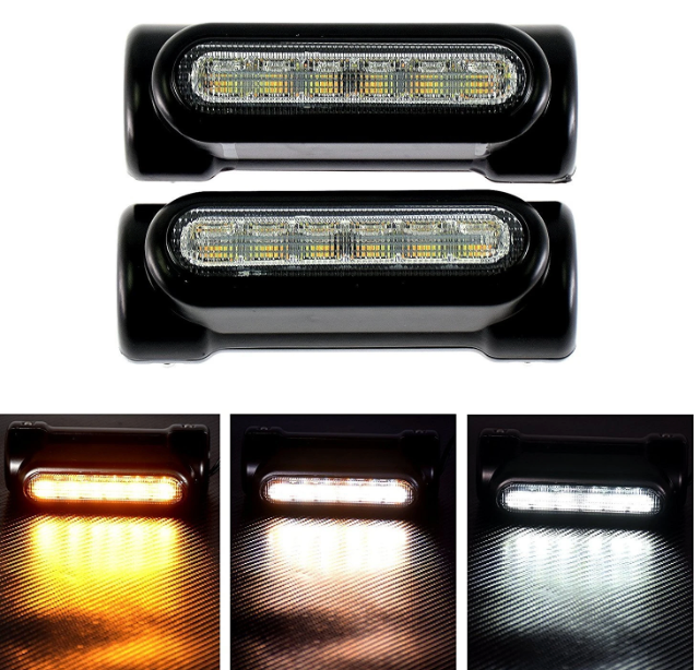 Motorcycle Highway LED Crash Bar Lights Switchback Driving Light For T ...