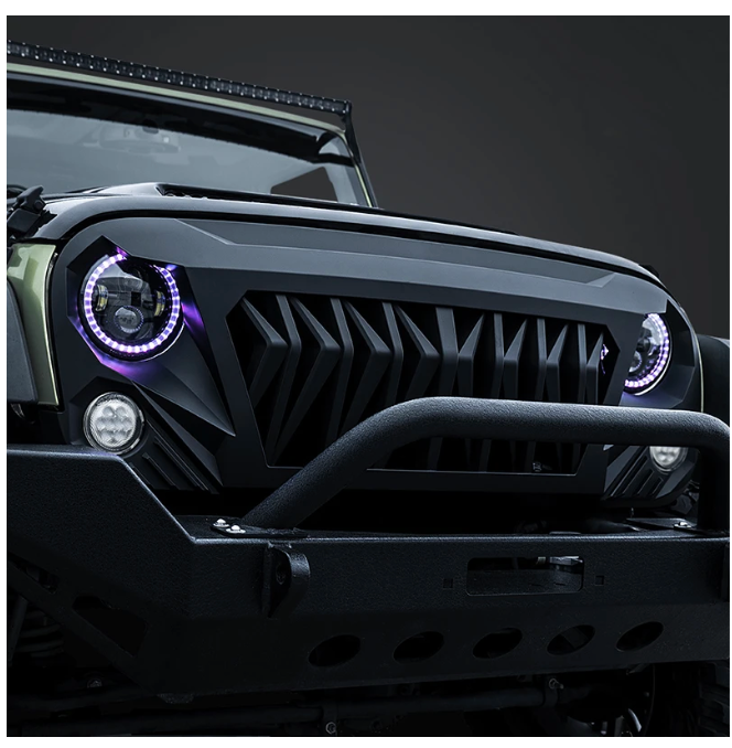 Venom Grille For Jeep Wrangler 2007-2018 JK – Limbotics Motorsports Group