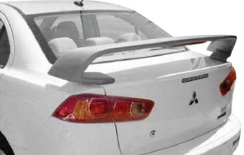UNPAINTED CUSTOM "EVO-X" W/LIGHT REAR SPOILER FOR 2008-2018 MITSUBISHI ...