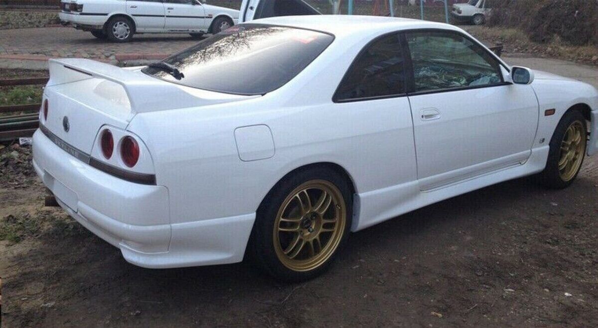 R33 rear valance set for Nissan Skyline GT-R33 NEW Fiberglass ...